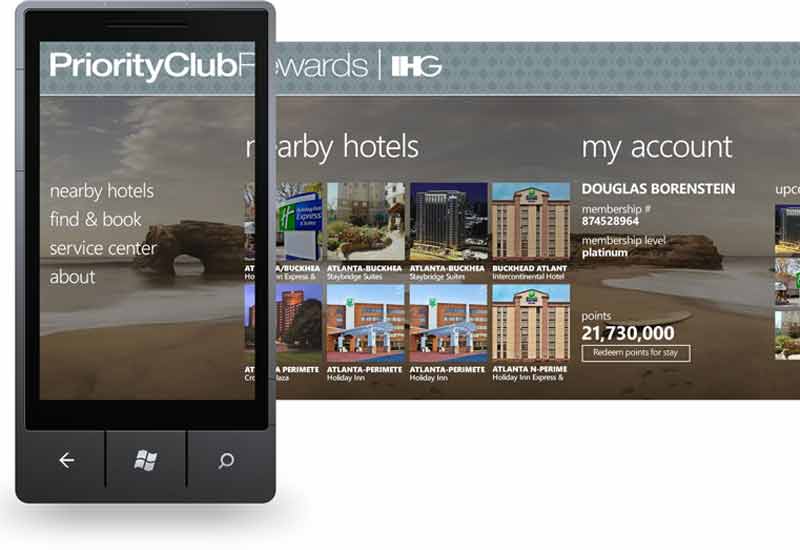 IHG launches app for Windows phone - Hotelier Middle East