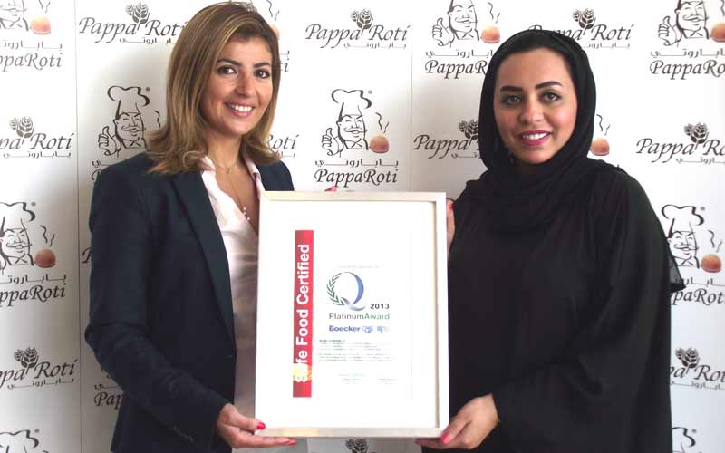 PappaRoti owner and founder wins Arab Woman Awards - Hotelier Middle East