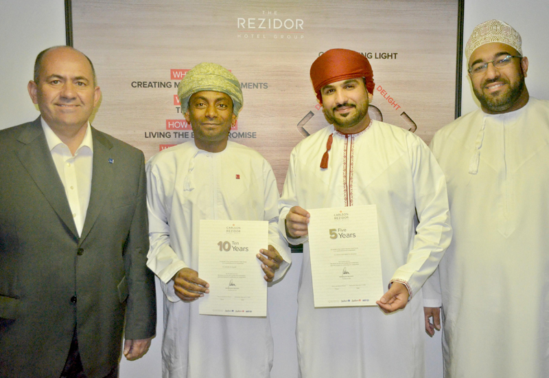 Omani staff loyalty recognised at Park Inn Muscat - Hotelier Middle East