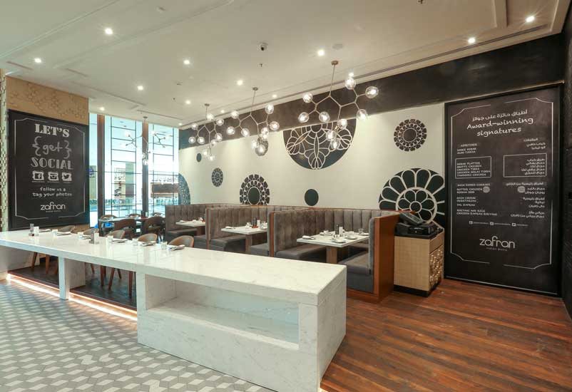 Zafran re-opens with new look, menu & chefs - Hotelier Middle East