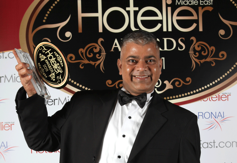 D'Silva crowned Stewarding Person of the Year 2011 - Hotelier Middle East