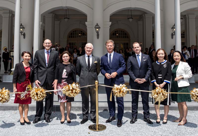 Raffles hotel Singapore officially opens for business - Hotelier Middle ...