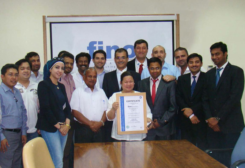Fino International achieves ISO certification - Hotelier Middle East