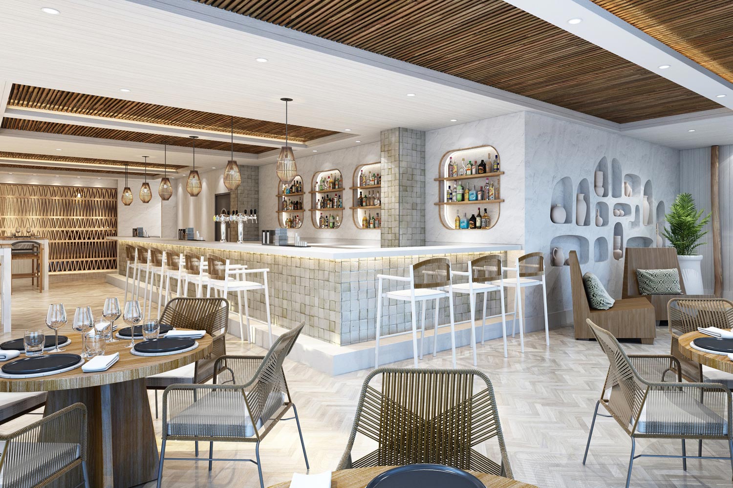 Bab Al Bahr restaurant reopens in Ajman Saray hotel after revamp ...