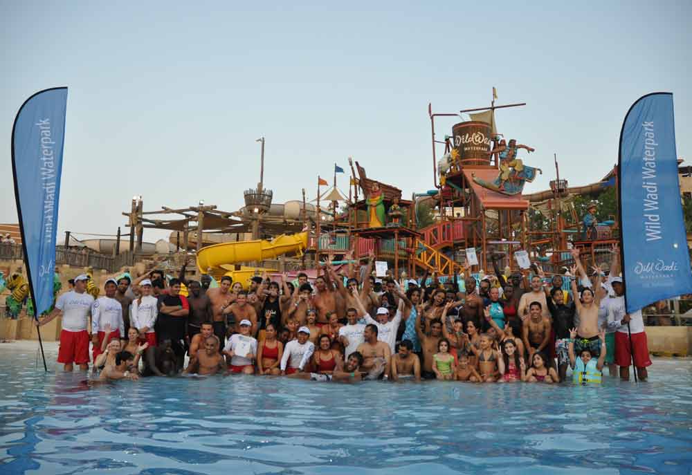 World's largest swimming lesson at Wild Wadi - Hotelier Middle East