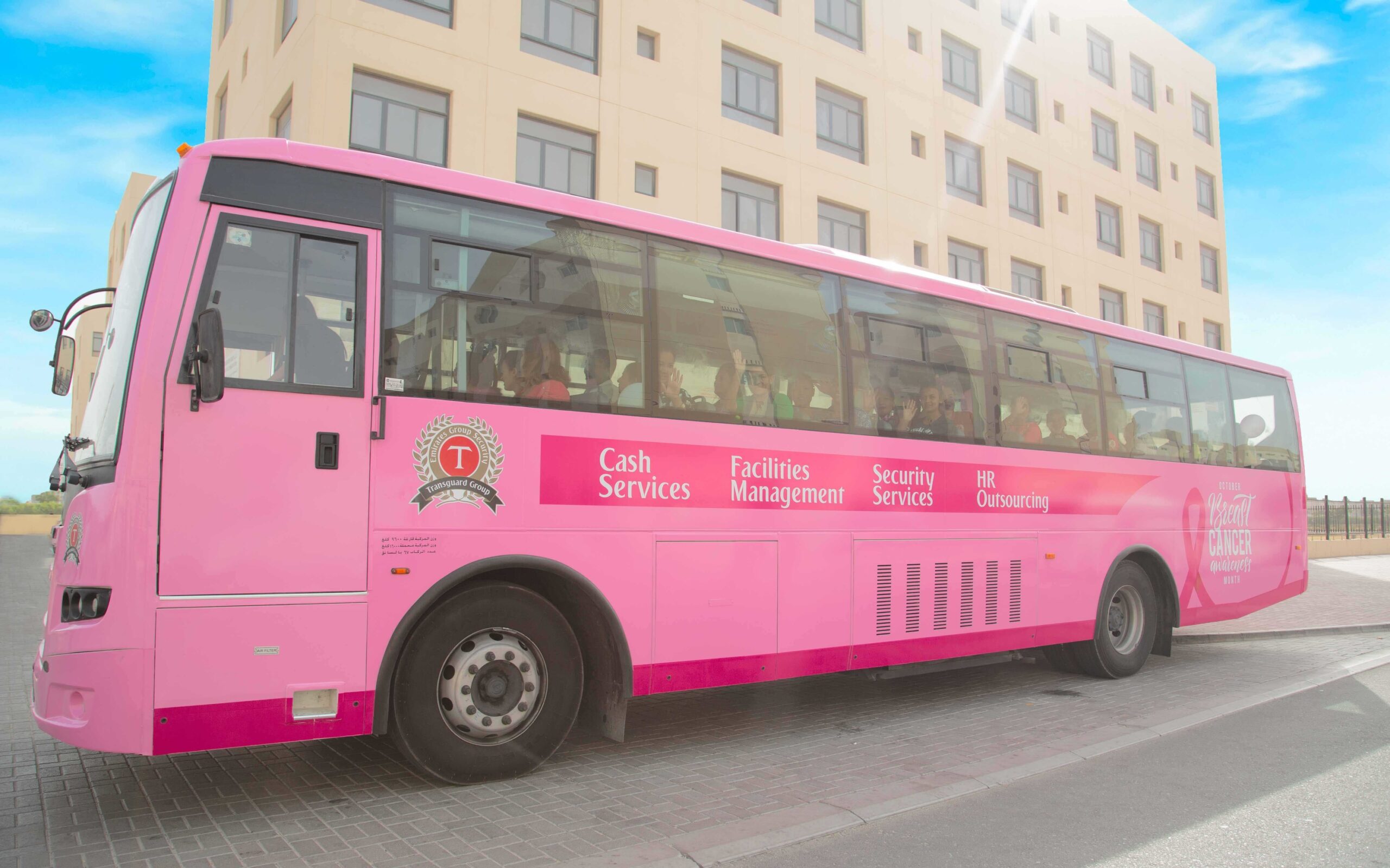 Transguard Group goes pink for October - Hotelier Middle East