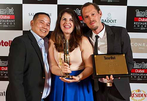 Time Out Restaurant Awards 2014 winners revealed - Hotelier Middle East