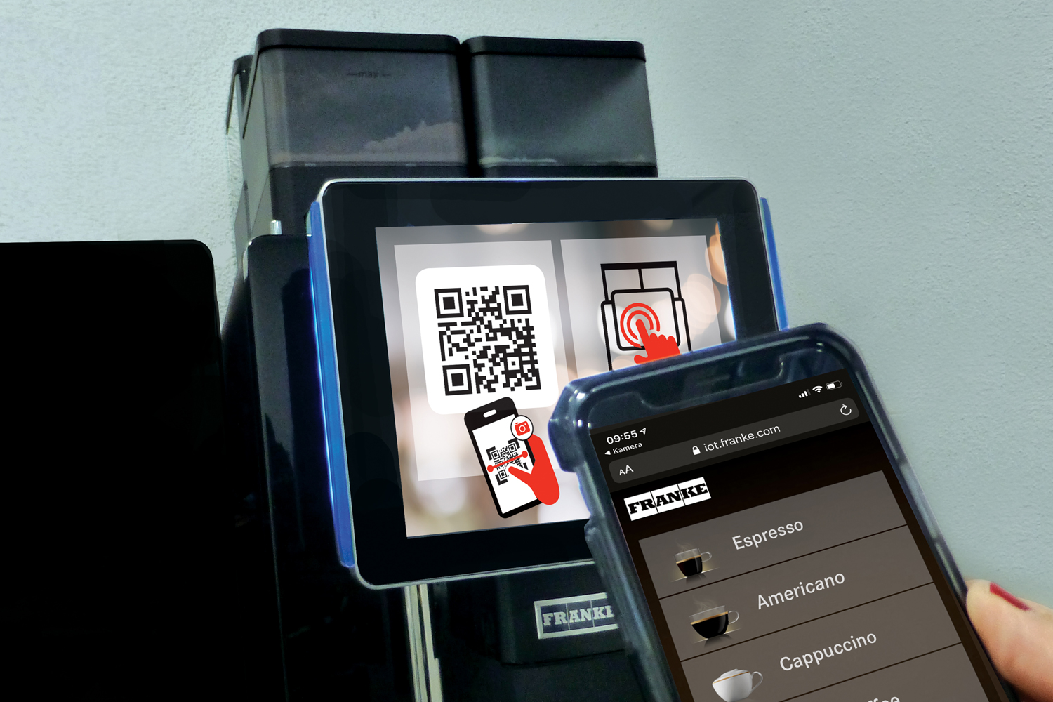 Suppliers: Franke unveils new touchless coffee ordering system ...