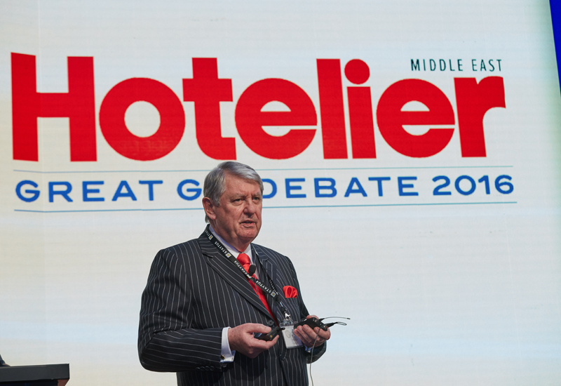 Leon Larkin introduces GM association at GM Debate - Hotelier Middle East