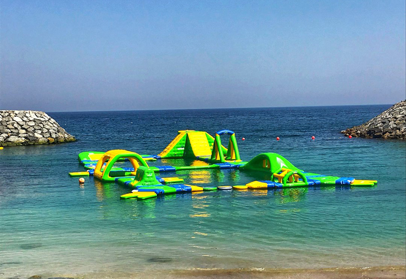 Fairmont hotels in Ajman and Fujairah launch Aqua Bounce park ...