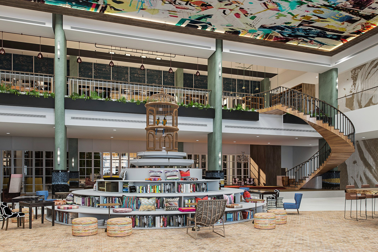 Co-working spaces in hotels: Why they're so popular and how they're ...