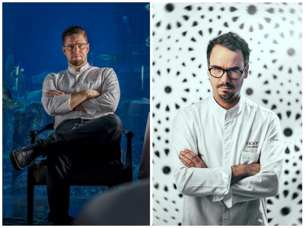 Gregoire Berger collaborates with Spanish chef Paco Morales at Ossiano ...