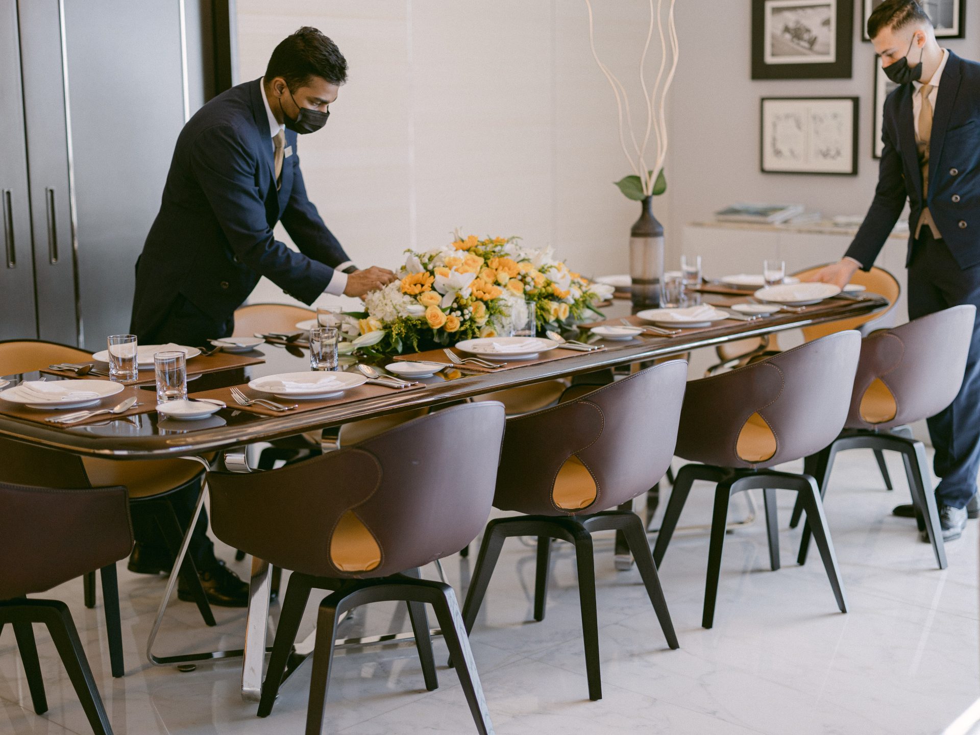 Habtoor Palace Dubai's assistant butler manager on preparing suites for ...