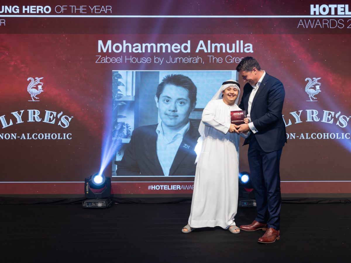 All the Hotelier Middle East Awards 2022 winners on stage - Hotelier Middle East