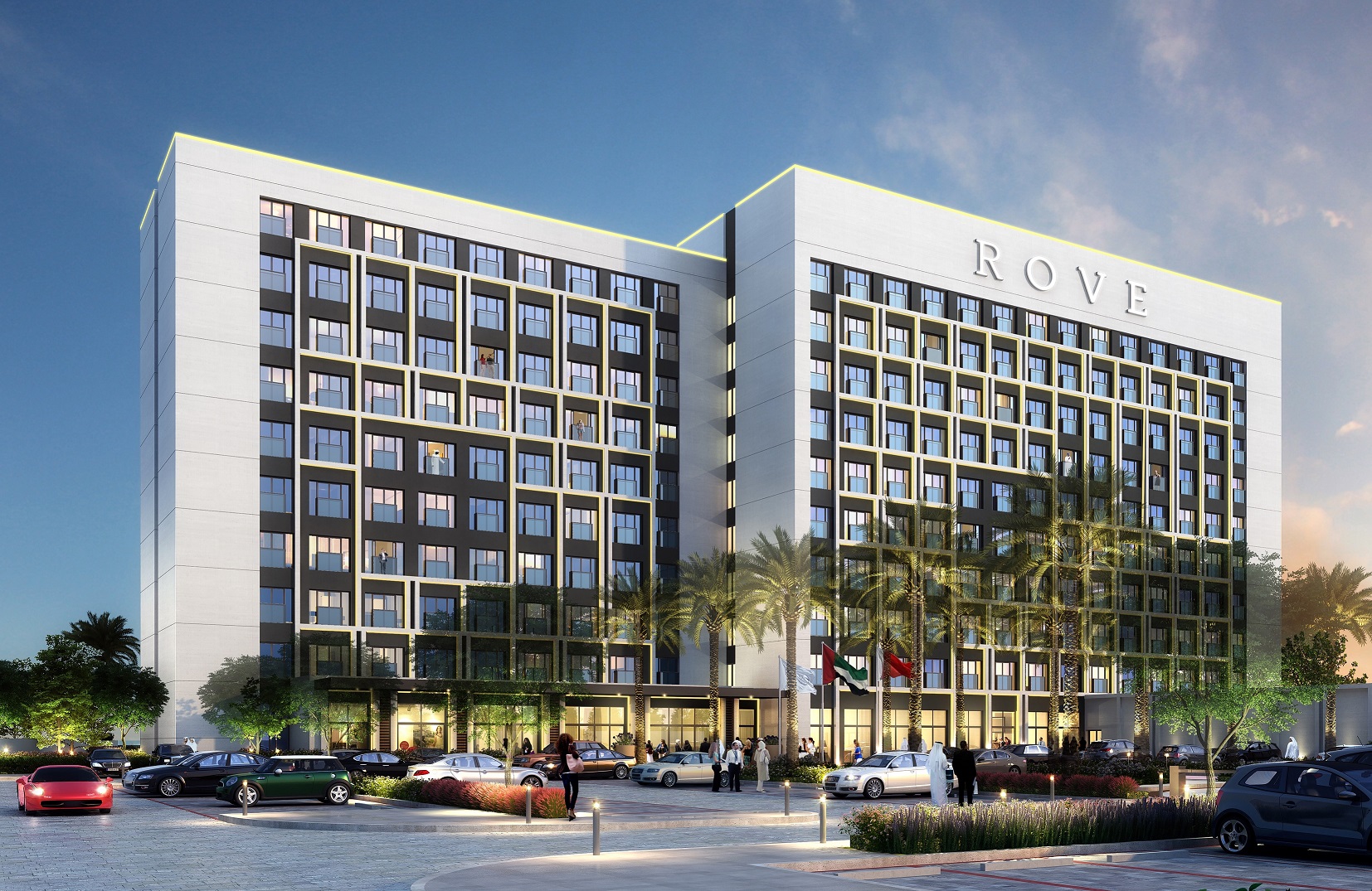 Rove Al Marjan Island lifestyle beach resort opening 2024 - Hotelier ...