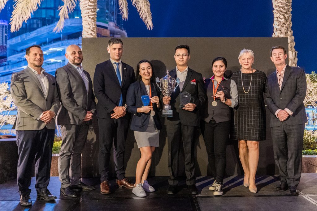 Sagar Naik wins Marriott's UAE Receptionist of the Year competition ...