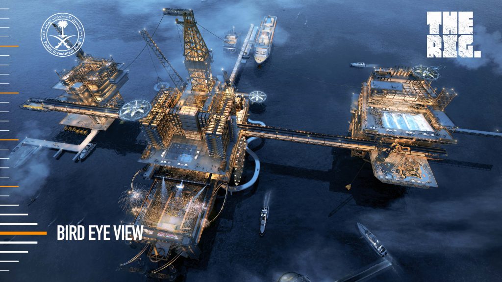Inside Saudi Arabia's The Rig: Underwater restaurant, ferris wheel ...