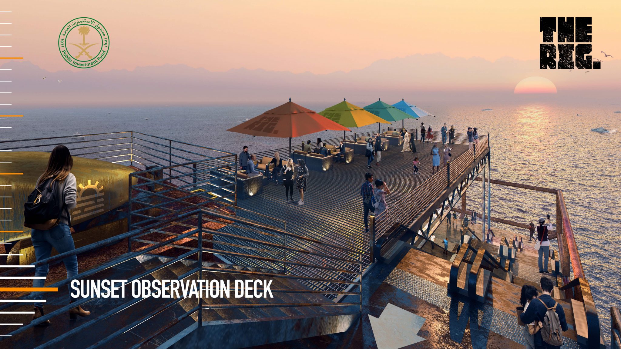 Inside Saudi Arabia's The Rig: Underwater restaurant, ferris wheel ...