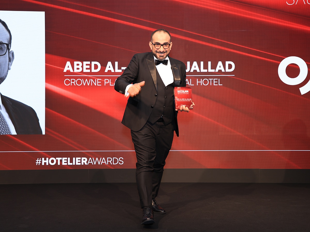 All the winners from the Hotelier Saudi Awards on stage - Hotelier ...