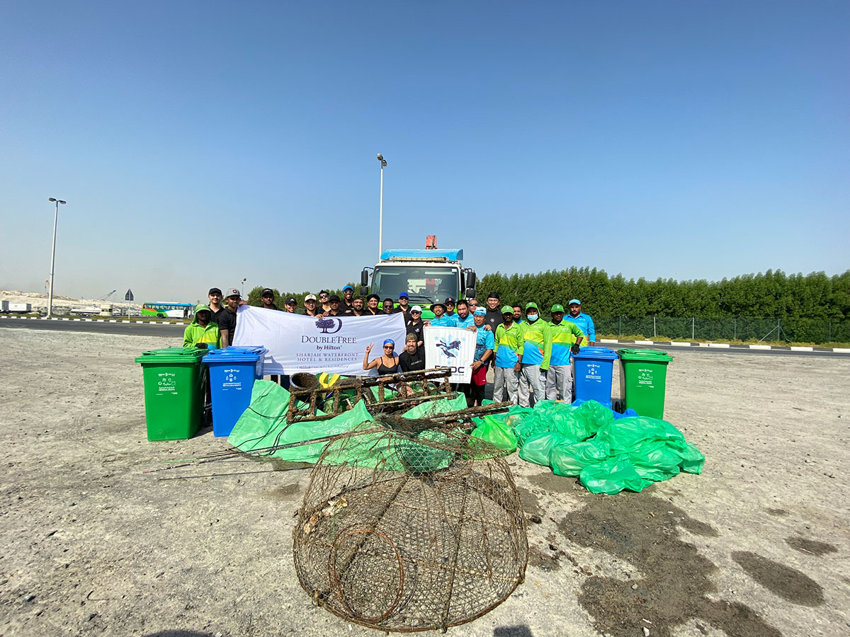DoubleTree by Hilton Sharjah conducts beach and sea clean-up programme ...