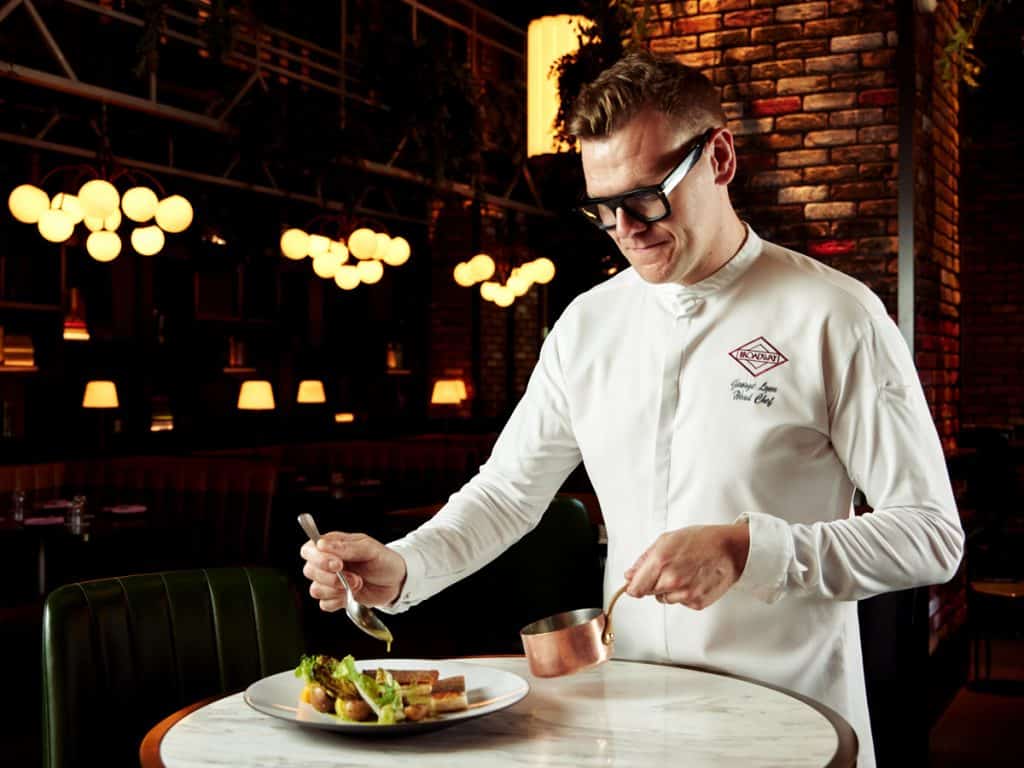 Meet George Lyon, head chef at Broadway, Emirates Palace Mandarin ...