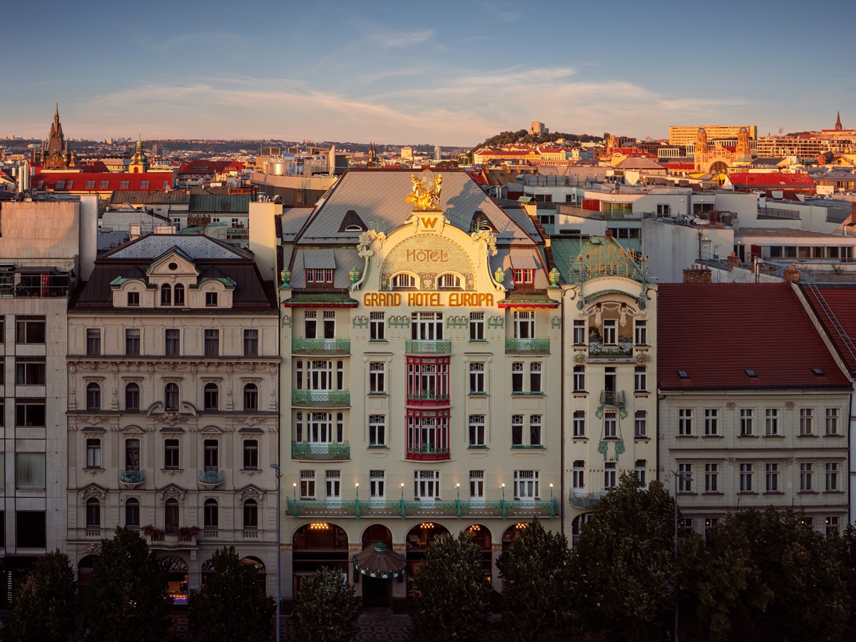 W Hotel revive iconic Czech landmark for recent luxury hotel - Hotelier ...