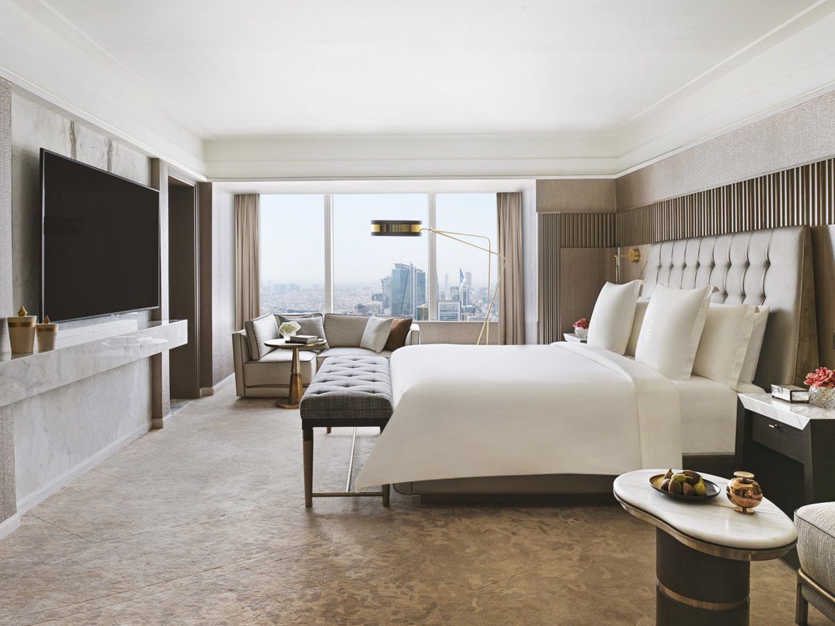 Four Seasons Hotel Riyadh's new Kingdom Suite, “perfect for royalty ...